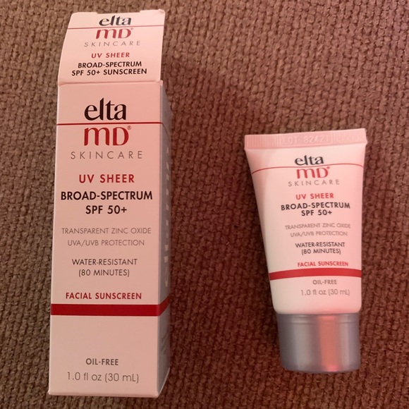 EltaMD | Skincare | Nwt Elta Md Uv Sheer Broadspectrum Spf 5 Facial ...